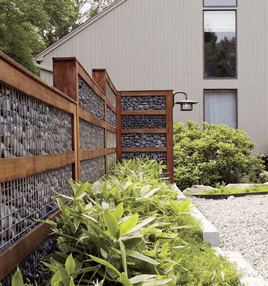 5 idées de clôture en gabion tendance | Neowood