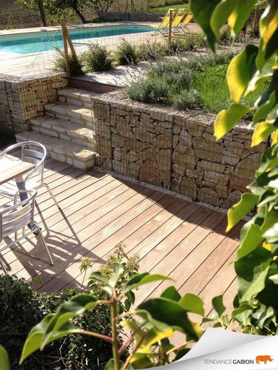 5 idées de clôture en gabion tendance | Neowood