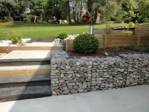 5 idées de clôture en gabion tendance | Neowood